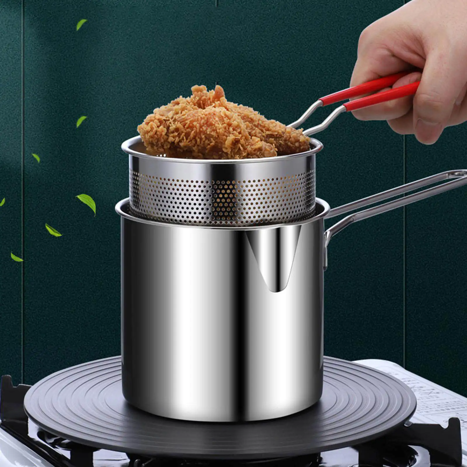 Deep frying pot। ভাজাপোড়া করতে তেল অপচয় হবে না